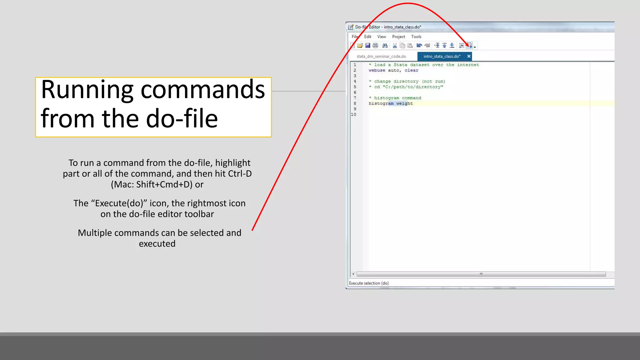 Introduction To Stata Pptx