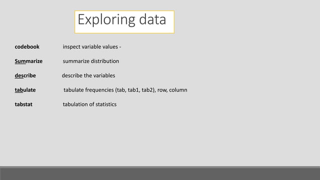 Introduction To Statapptx Programming Languages Computing