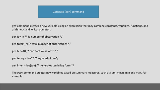 Introduction To Statapptx Programming Languages Computing
