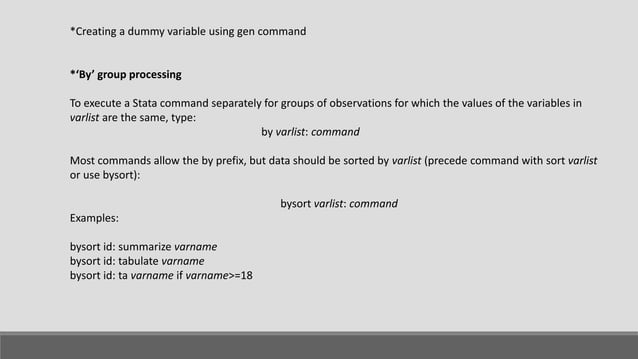 Introduction To Statapptx Programming Languages Computing