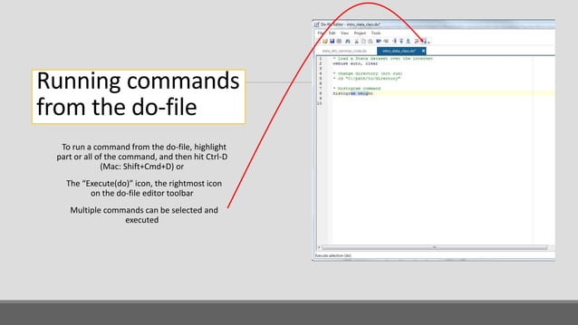 INTRODUCTION TO STATA.pptx | Programming Languages | Computing