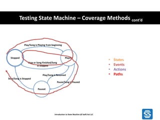 Introduction to state machines in Embedded Software Design | PDF