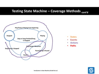Introduction to state machines in Embedded Software Design | PDF