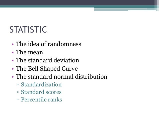 Introduction To Statistical Concepts