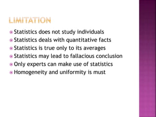 Introduction to statistics | PPTX