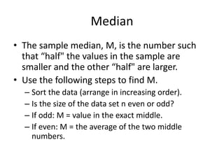 Introduction to statistics RSS6 2014 | PDF