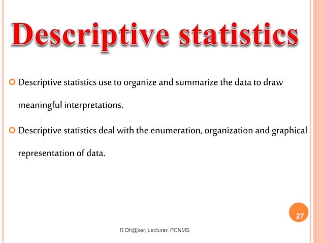 Introduction to statistics...ppt rahul | PPSX
