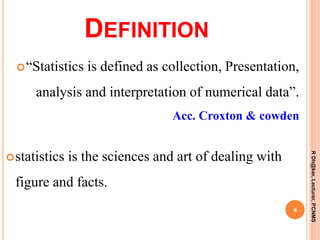 Introduction to statistics...ppt rahul | PPSX