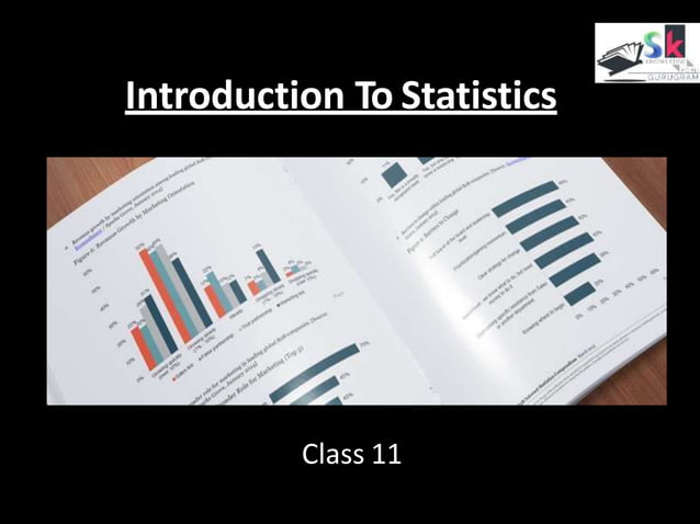 Introduction to statistics class 11 cbse by sanjay sir | PPTX | Economy ...