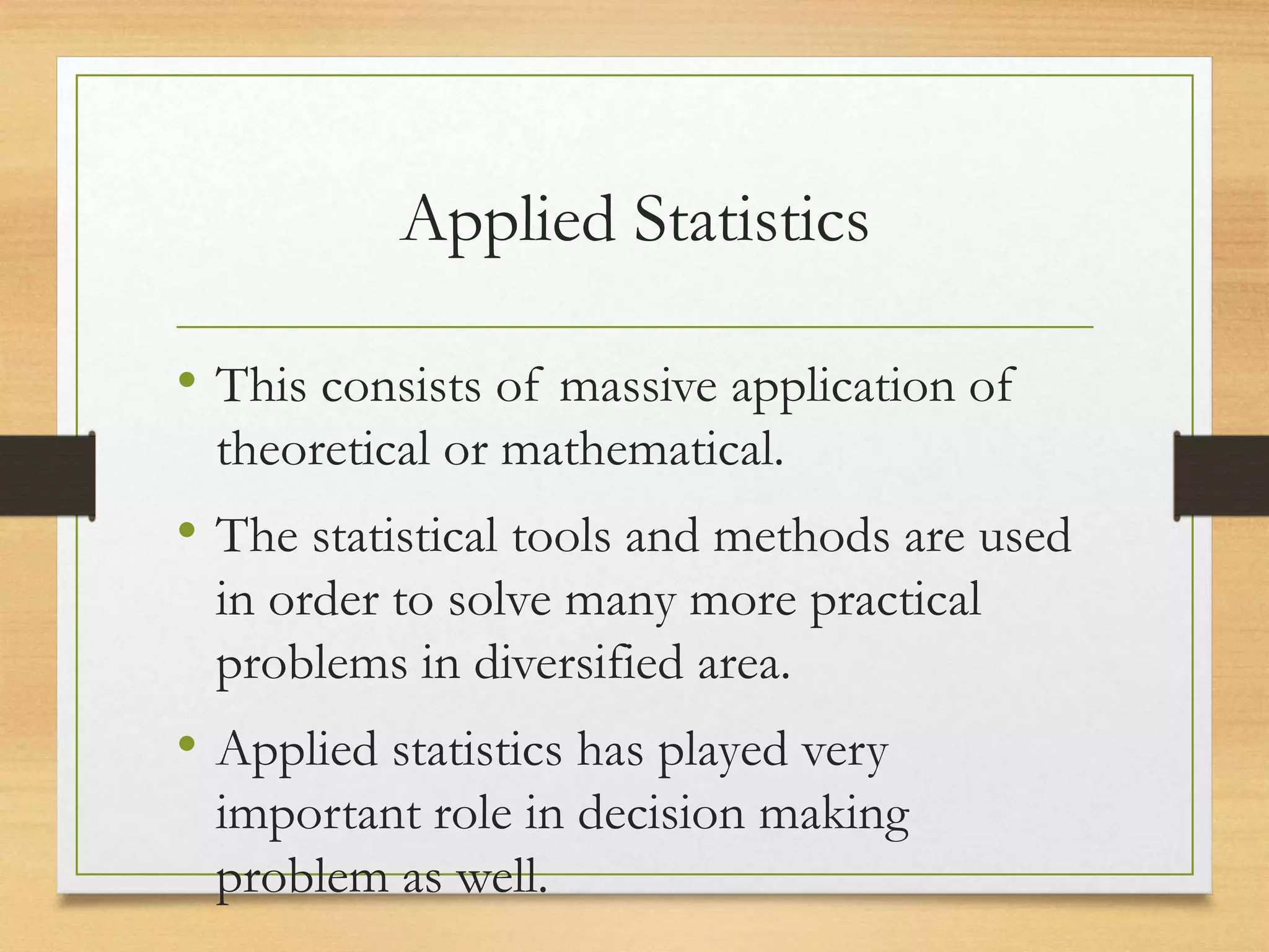 Introduction to statistics | PPTX