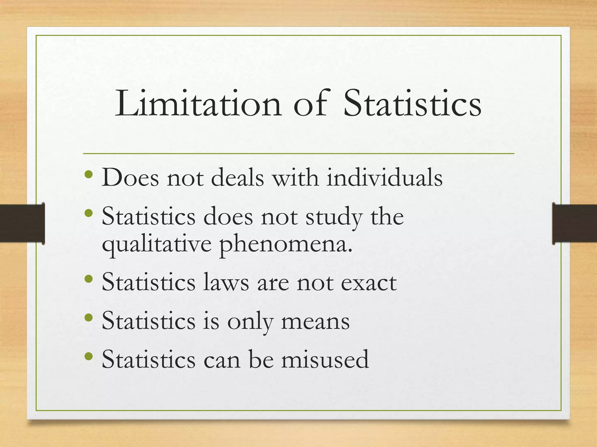 Introduction to statistics | PPTX