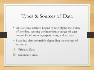 Introduction to statistics | PPTX