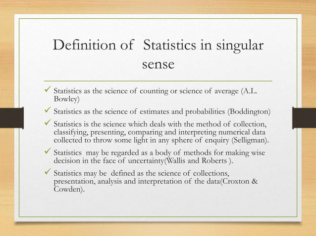 Introduction to statistics | PPTX | Science