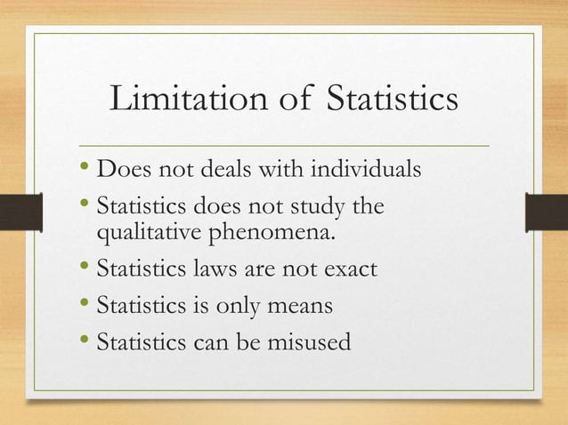 Introduction to statistics | PPTX | Science