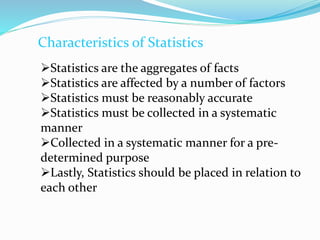 Introduction to Statistics | PPTX