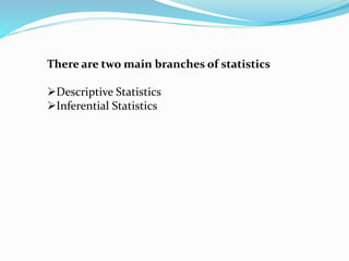 Introduction to Statistics | PPTX