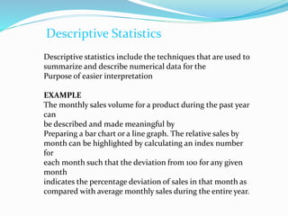 Introduction to Statistics | PPTX