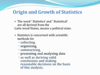 Introduction to Statistics | PPTX