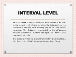 Introduction to statistics | PPTX