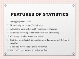 Introduction to statistics | PPTX