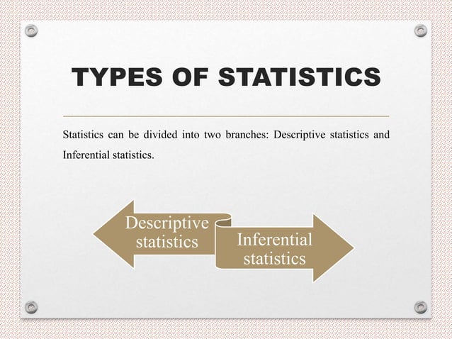 Introduction to statistics | PPTX
