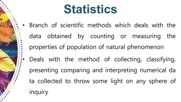 Introduction to Statistics .pdf | Science