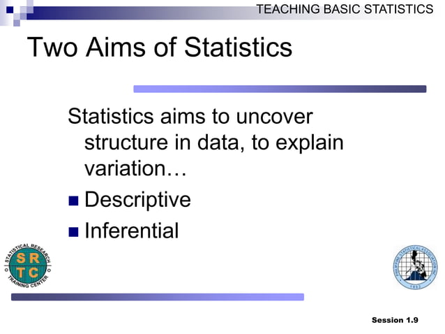 INTRODUCTION TO STATISTICS.ppt | Physics | Science