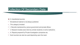 introduction to statistics | PPT