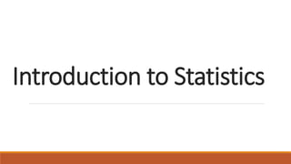 Introduction to Statistics.pptx