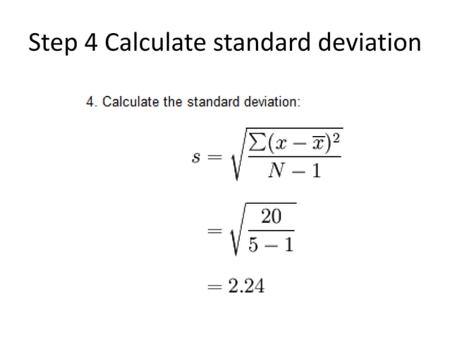 Introduction to statistics 3