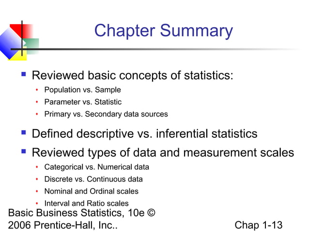 Introduction to statistics 1 | PPT