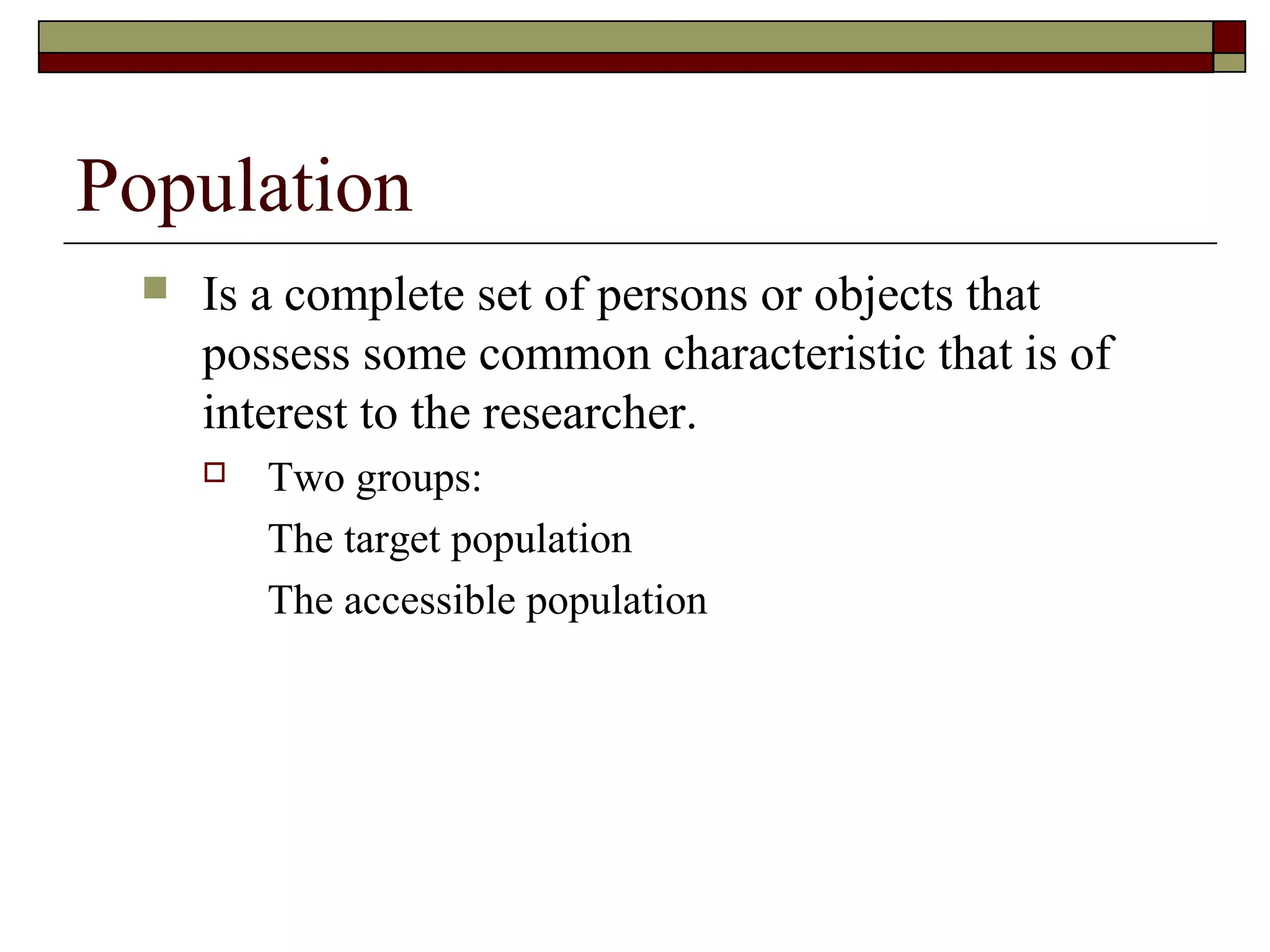 Introduction to statistics 2013 | PPT