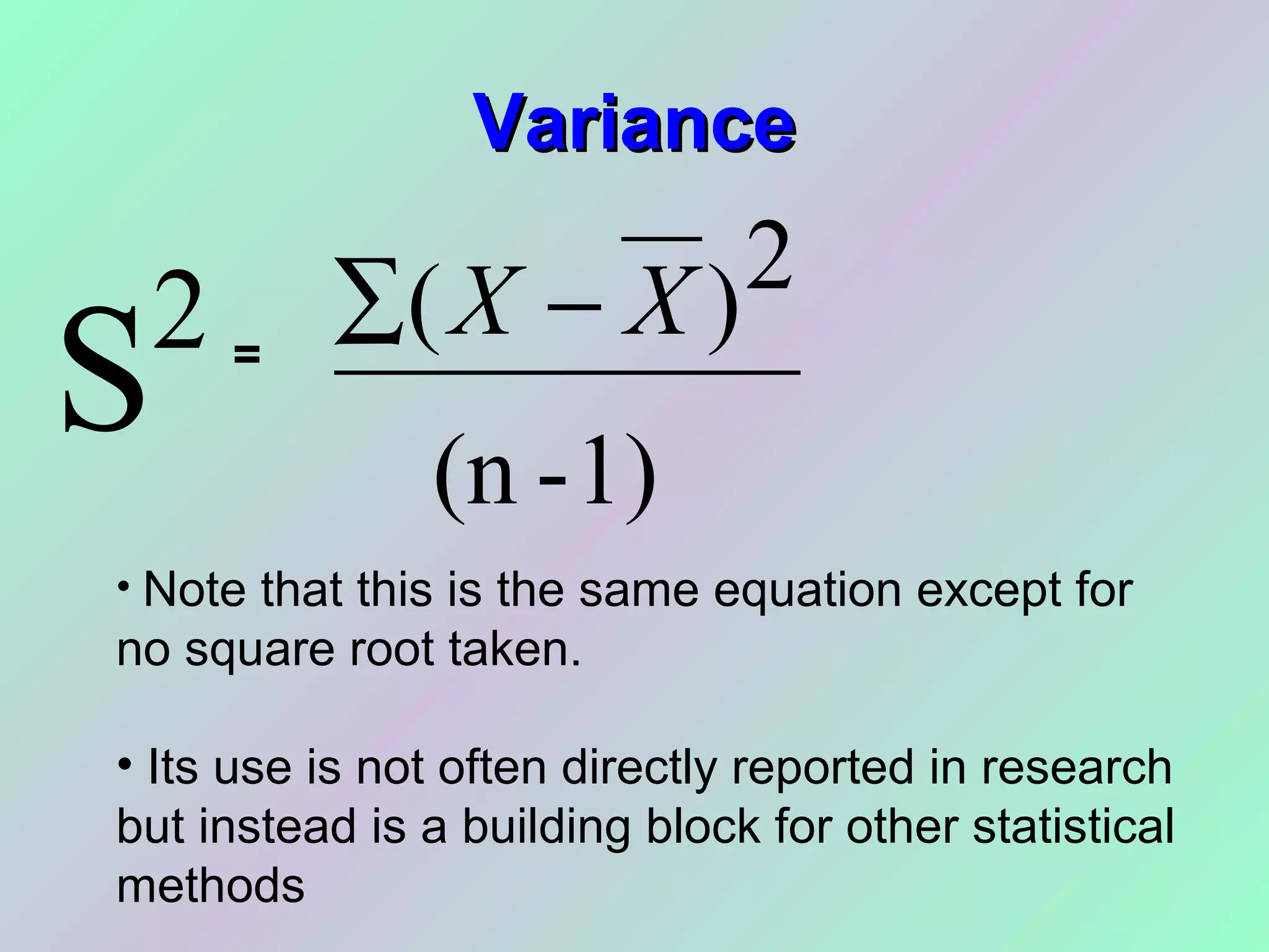 Introduction to statistics | PPT