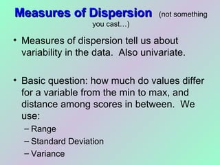Introduction to statistics | PPT