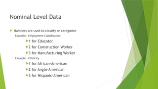 Introduction to Statistics statistics formuls | PPTX
