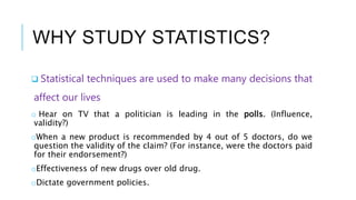 Introduction to Statistics for medical students.pptx