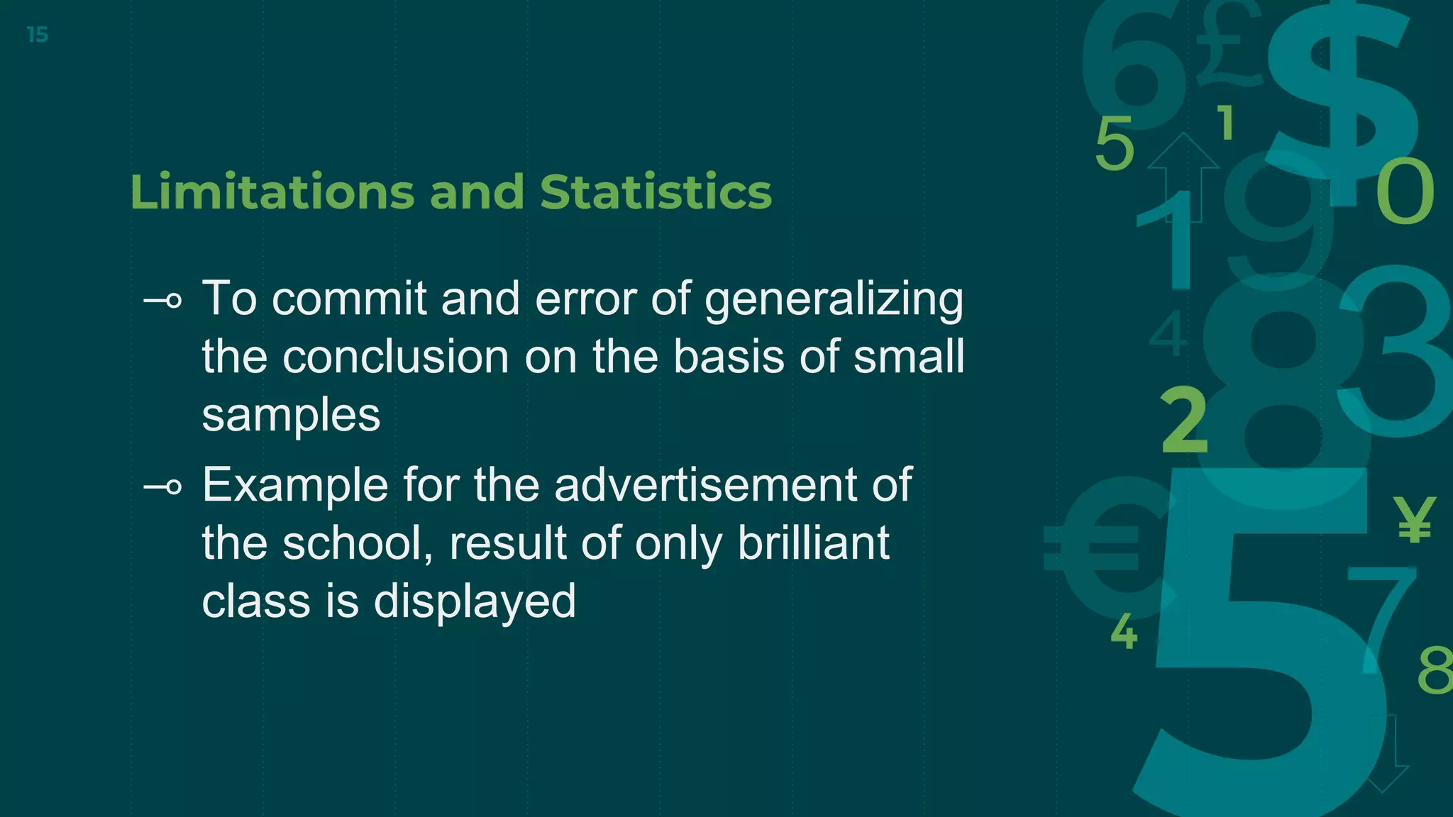 Introduction to statistics for social sciences 1 | PPTX