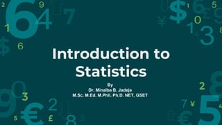 Introduction to statistics for social sciences 1 | PPTX