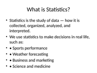 Introduction_to_Statistics_IGCSE with data | PPTX