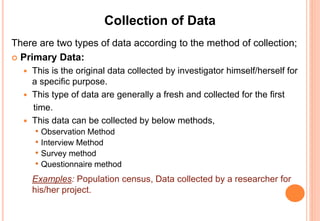 Introduction to Statistics (Part -I) | PPTX