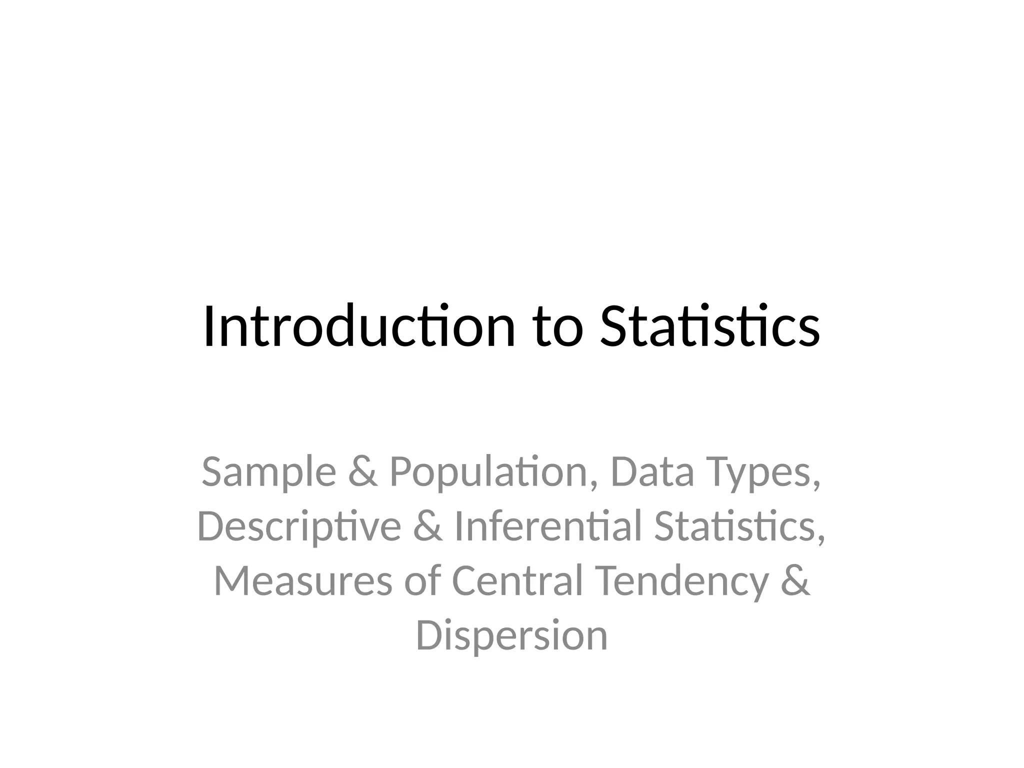 Introduction_to_Statistics_Updated.pptxz | PPTX