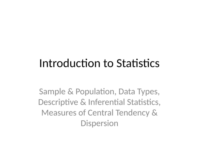 Introduction_to_Statistics_Updated.pptxz | PPT