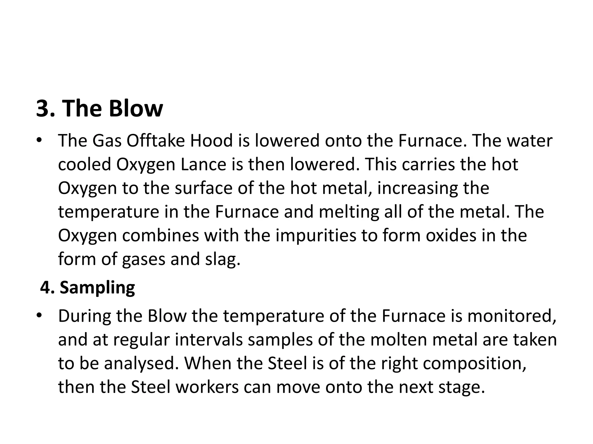 Introduction to steel making processes | PPTX