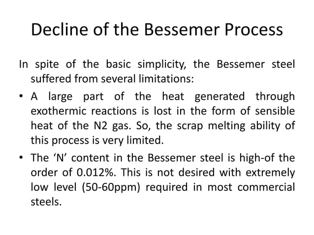 Introduction to steel making processes | PPTX | Chemistry | Science