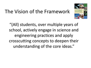 CE-FE-1 Introduction to Stem and the K-12 Science Framework | PPT