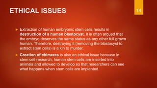 Introduction to stem cells | PPTX