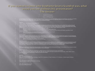 Introduction To Stephanie | PPT