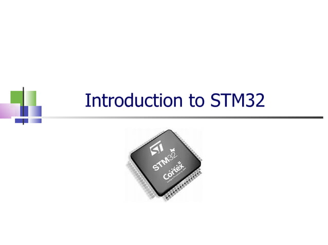 Introduction to stm32-part1 | PPT