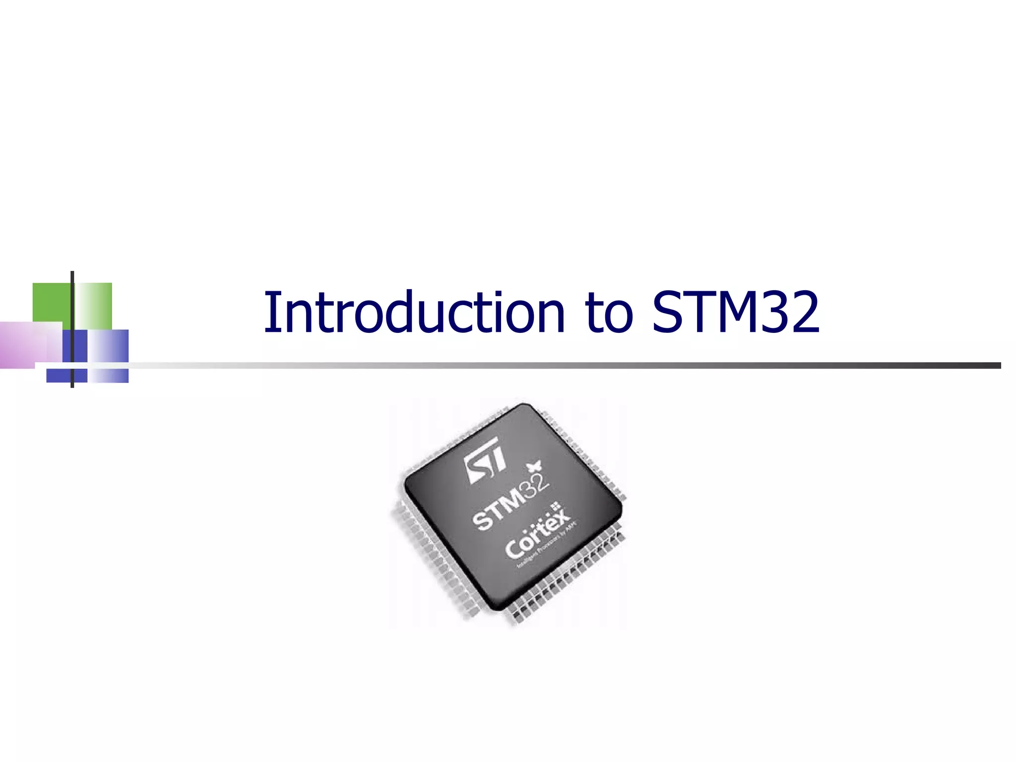 Introduction to stm32-part2 | PPT