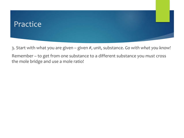 Introduction to stoichiometry | PPTX